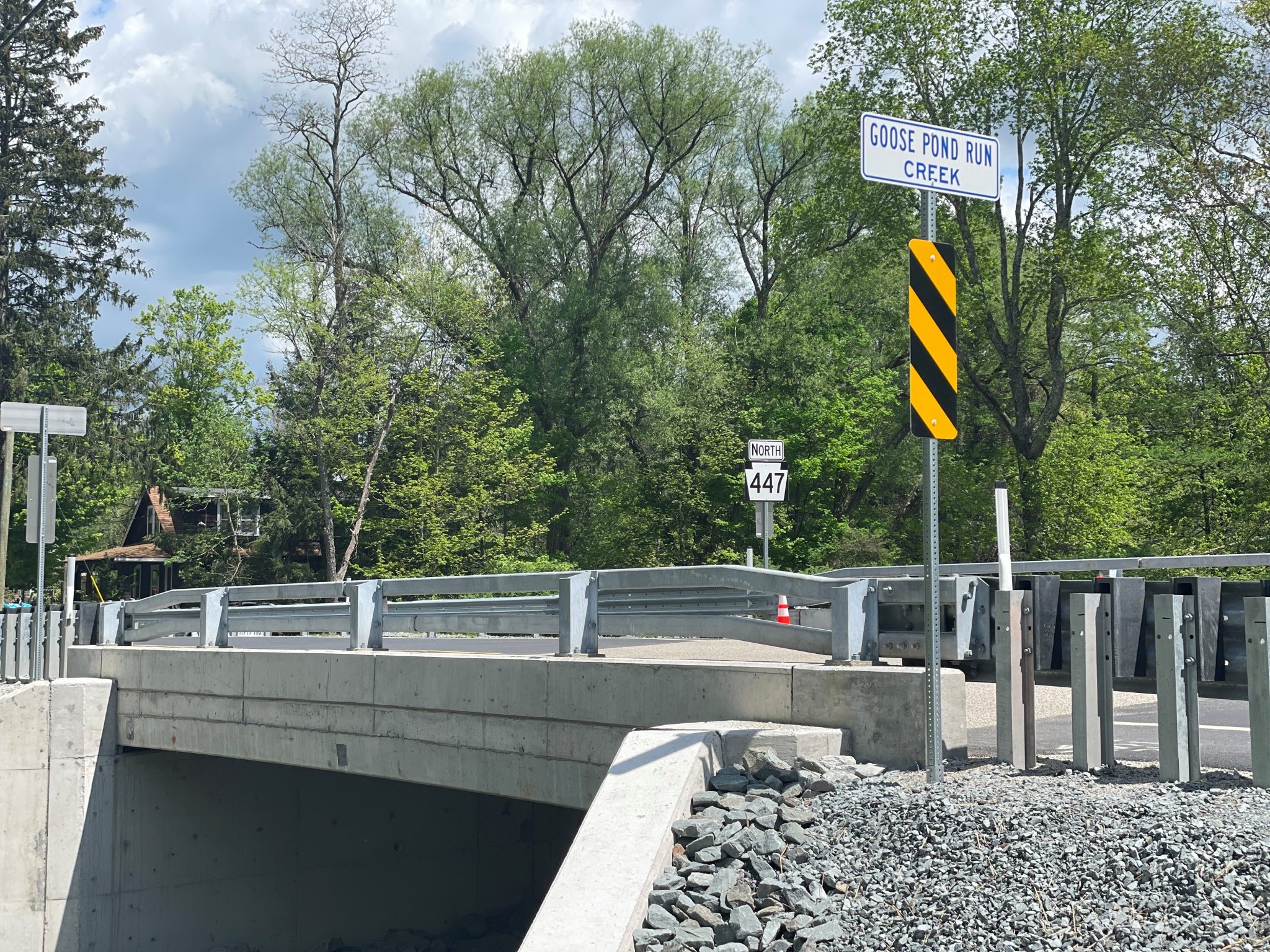 SR 447 over Goose Pond Run – Leeward Construction, Inc. | Honesdale, PA
